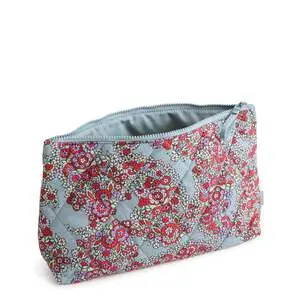 VERA BRADLEY Paisley Bouquet Large Pouch - Blue
