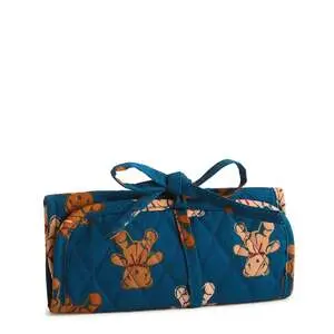 VERA BRADLEY Jewelry Roll In Bunch Of Bears - Blue