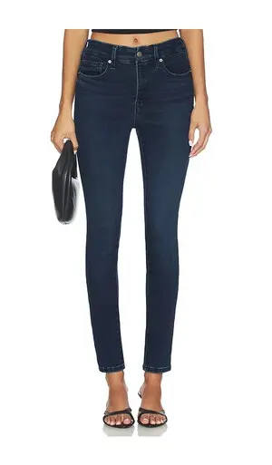 Good American Soft Tech Good Legs Skinny Jeans - Blue