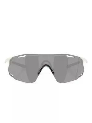 Oakley Shield Geometric Sunglasses - White