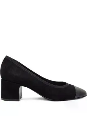 Casadei Cap-toe Block-heel Pumps