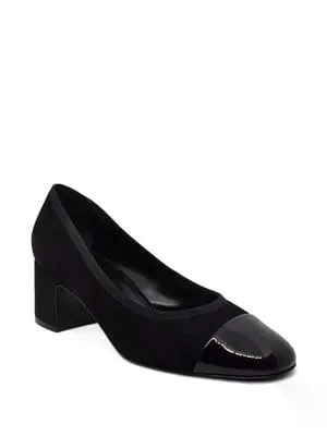 Casadei Cap-toe Block-heel Pumps