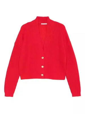 Alice + Olivia V-neck Merino Wool Cardigan