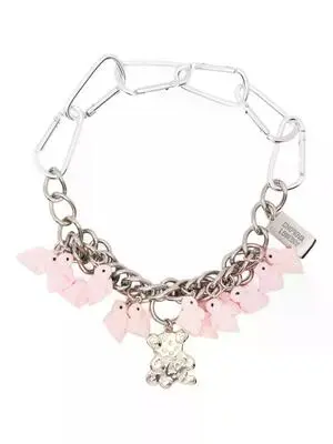 CHOPOVA LOWENA Charm Chain Necklace - Pink