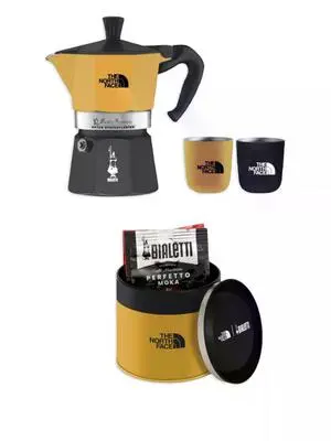 BIALETTI Steel Moka Express Set