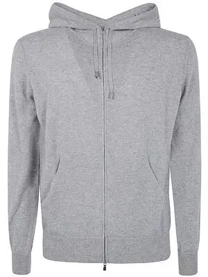 FILIPPO DE LAURENTIIS Filippo De Laurentiis Long Sleeve Full Zip Hoodie