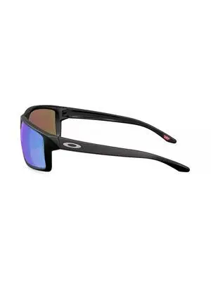 Oakley Gibston Xl Rectangle-frame Sunglasses - Black
