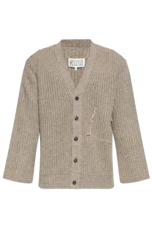 MAISON MARGIELA Vintage-effect Cardigan