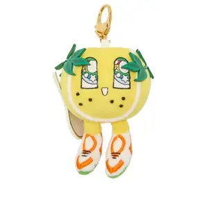 Casablanca Tennis Mascot Plush Charm - Yellow