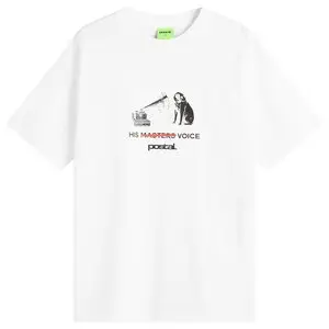 POSTAL His Masters Voice T-shirt - White