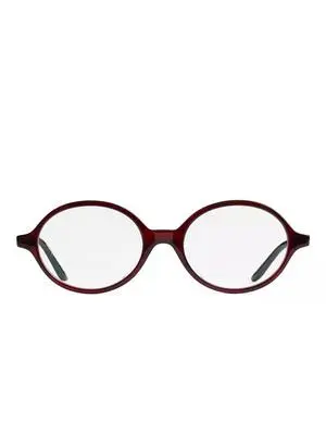 KHAITE X OLIVER PEOPLES Round-frame Glasses - Red