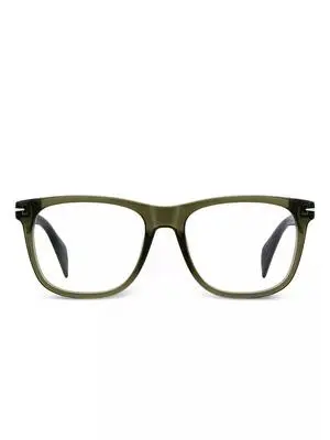 DB EYEWEAR BY DAVID BECKHAM Square-frame Glasses - Green