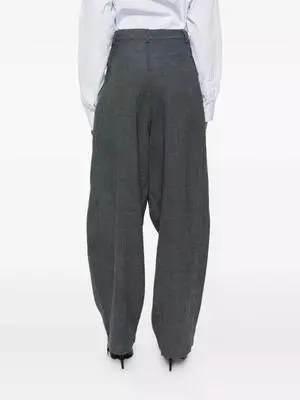 DARKPARK Wool Palazzo Trousers