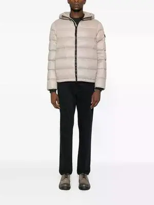 Peuterey Quilted Zip-up Coat