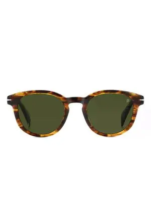 DB EYEWEAR BY DAVID BECKHAM Round Frame Sunglasses - Brown