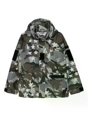 AAPE BY *A BATHING APE Logo-patched Jacket
