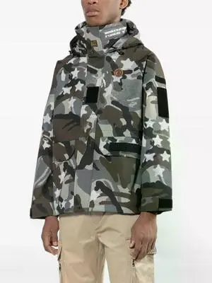 AAPE BY *A BATHING APE Logo-patched Jacket