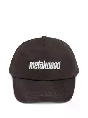 METALWOOD STUDIO Logo Motif Baseball Cap - Brown