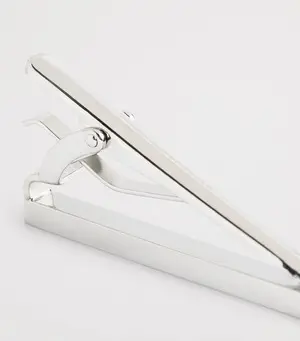 Tateossian Sterling Silver Tie Clip
