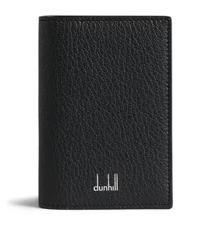 Dunhill Goatskin Duke Fine Business Card Case - Black