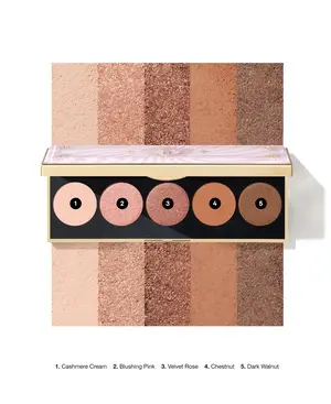 Bobbi Brown Pink Mirage Eyeshadow Palette - Cashmere Cream,blushing Pink,velvet Ro