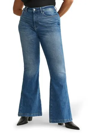 Warp + Weft Flare Jeans For Women