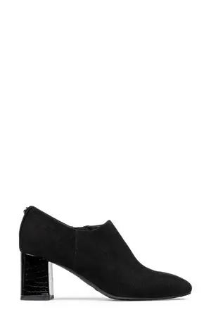 DONALD PLINER Pleeze Block Heel Bootie - Black
