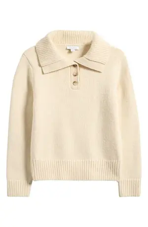 Topshop Compact Heavyweight Polo Sweater