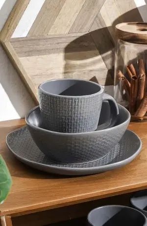 STONE + LAIN Abigael Stoneware 4-piece Bowl Set