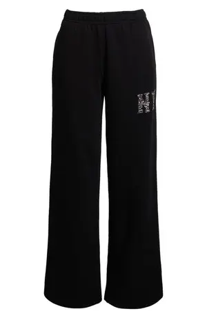 PACSUN Rhinestone Baggy Sweatpants