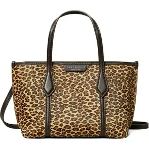 Tory Burch Mini Perry Leopard Calf Hair Tote - Leopard Multi