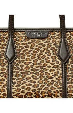 Tory Burch Mini Perry Leopard Calf Hair Tote - Leopard Multi