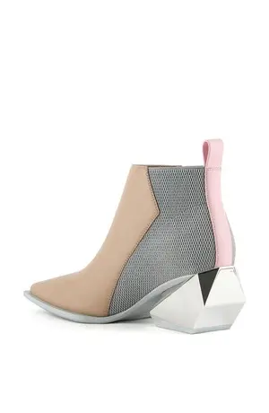 United Nude Ricky Mid Boot - Taupe Mix