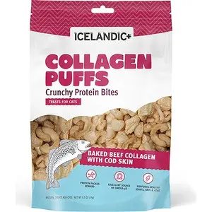 ICELANDIC+ Collagen Puffs Baked Beef Collagen With Cod Skin .5oz Bag - Multicolored