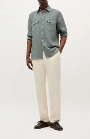 SCALPERS Country Linen Pockets Shirt