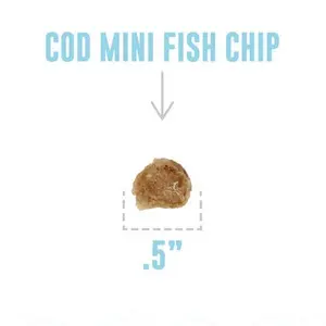 ICELANDIC+ Mini Cod Fish Chips Training Dog Treat 2.5oz Bag