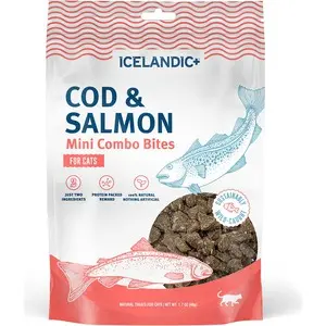 ICELANDIC+ Mini Combo Bites Cod & Salmon - Brown