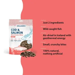 ICELANDIC+ Mini Combo Bites Cod & Salmon
