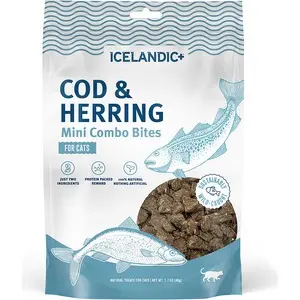 ICELANDIC+ Mini Combo Bites Cod & Herring - Brown