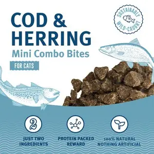 ICELANDIC+ Mini Combo Bites Cod & Herring