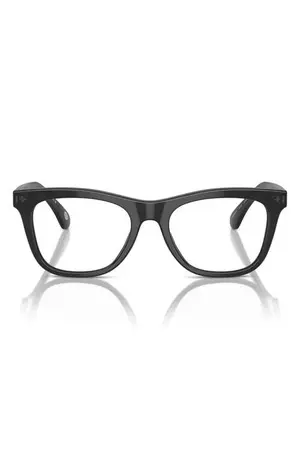 Burberry 47mm Square Optical Glasses - Grey/demo Lens