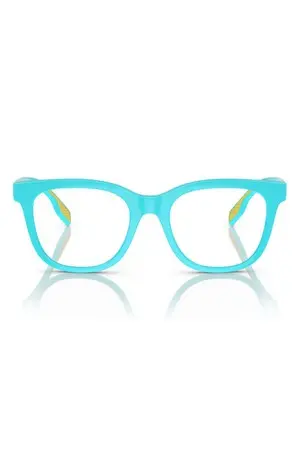 Burberry 47mm Square Optical Glasses - Turquoise/demo Lens