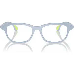 Burberry 47mm Rectangular Optical Glasses - Light Blue/demo Lens