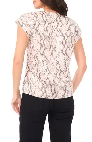 Vince Camuto Sequin Cap-sleeve Top