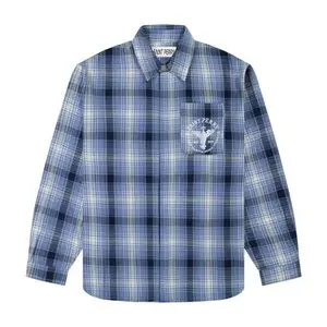 SAINT PERRY Spirits Of Summer Flannel Shirt - Gray