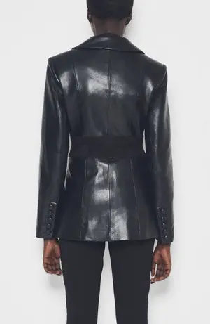 AS By DF Amour Recycled Leather Blazer