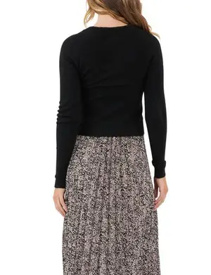 RIPE MATERNITY Willa Nursing Knit - Black