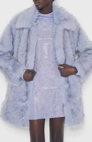AS By DF Billie Faux Fur Jacket