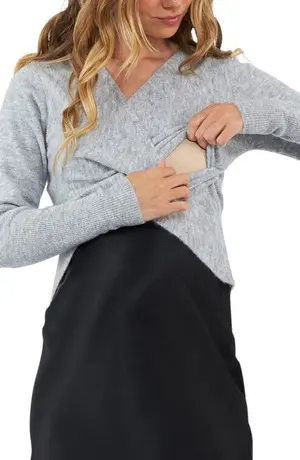 RIPE MATERNITY Willa Maternity/nursing Sweater
