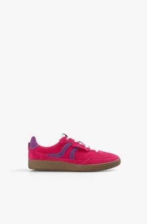 Scalpers Contrast Stitching Sneakers For Women